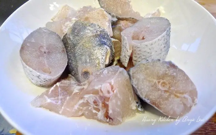 Stir Fried Fish With Bitter Gourd