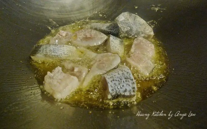 Stir Fried Fish With Bitter Gourd
