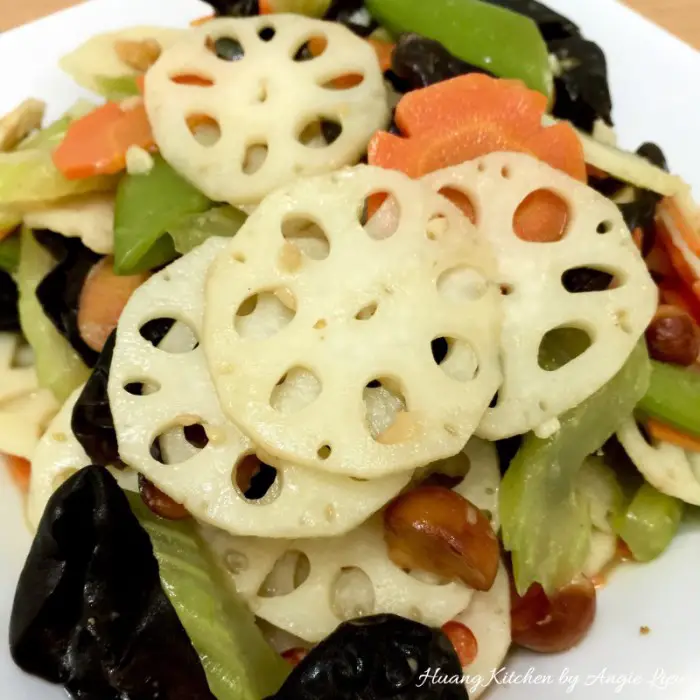 Lotus Root Stir Fry Recipe 炒莲藕 | Huang Kitchen by Angie Liew