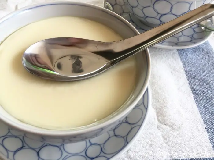 Steamed Ginger Milk Pudding