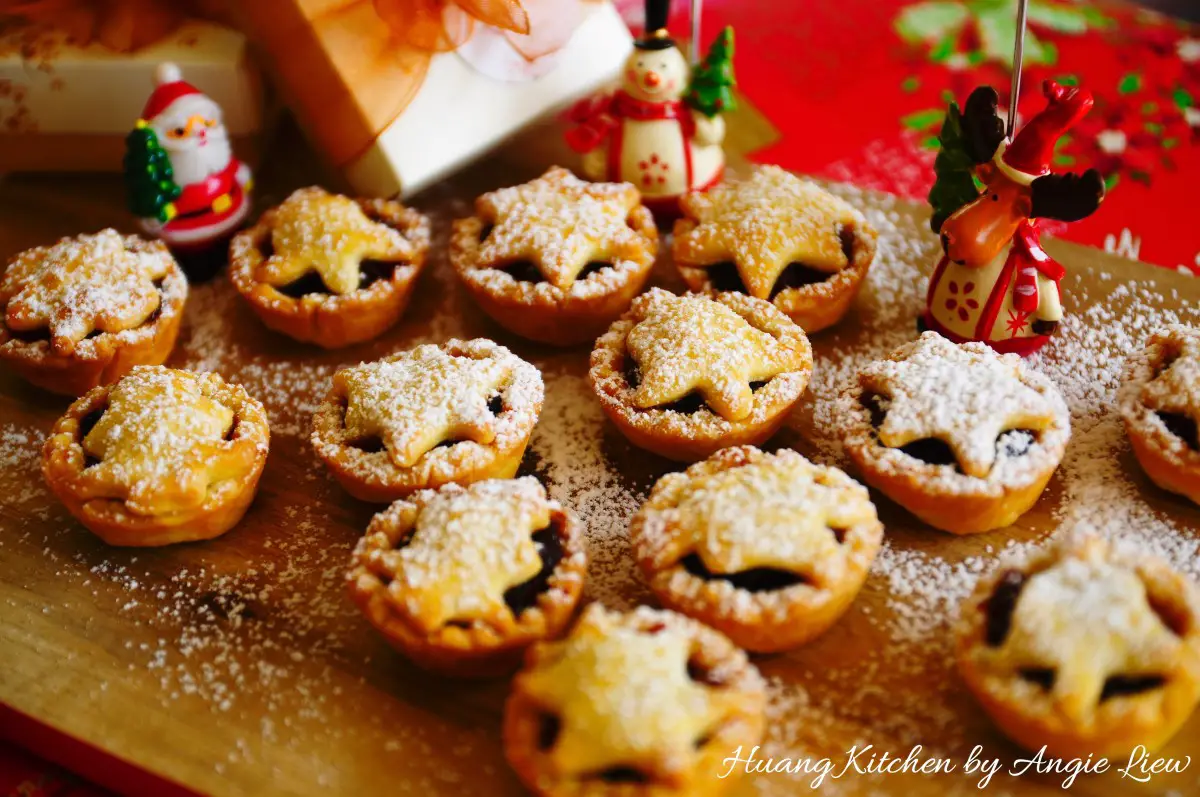 Christmas Mince Pies Recipe 圣诞甜果派 | Huang Kitchen