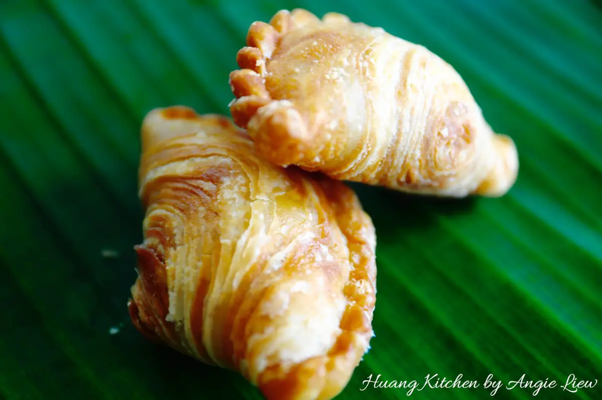 Spiral Curry Puffs (Karipap Pusing 螺旋咖喱角) - Huang Kitchen