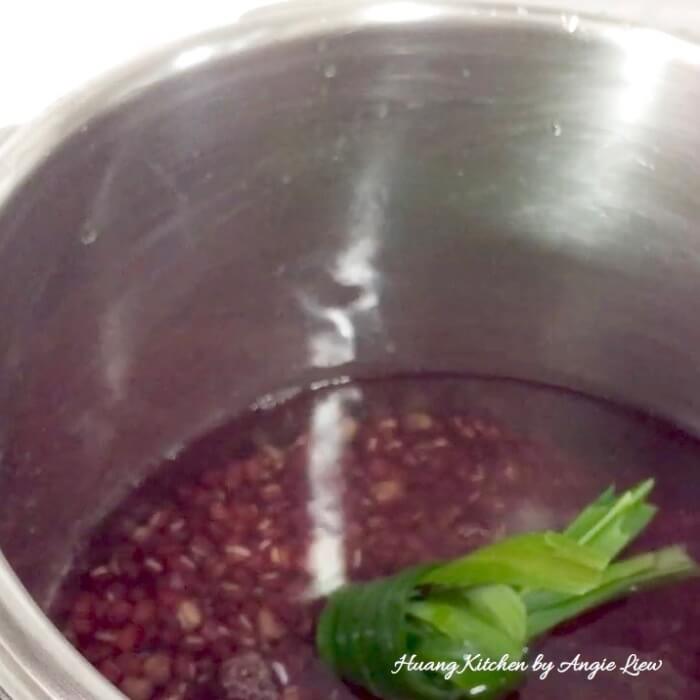 Red Bean Alkaline Water Dumplings Recipe / Kee Chang 红豆碱水粽 | Huang Kitchen