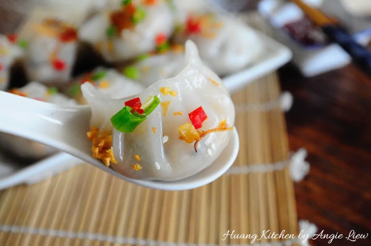 Chai Kuih Recipe 菜粿 (Steamed Vegetable Dumplings) | Huang Kitchen