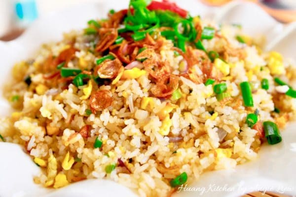Chinese Egg Fried Rice Recipe 蛋炒饭 | Huang Kitchen