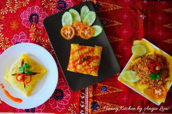 Pattaya Fried Rice (Nasi Goreng Pattaya) 芭堤雅炒饭 / 蛋包饭 | Huang Kitchen