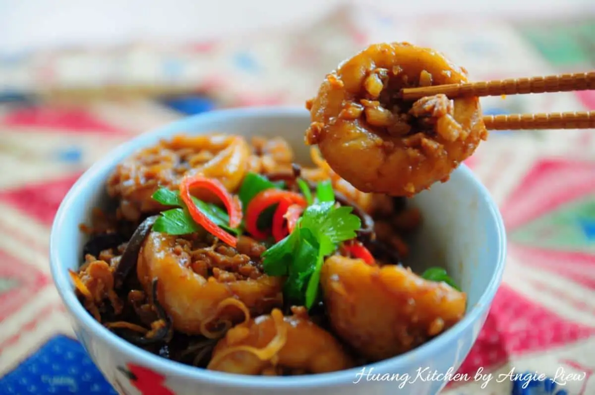 Yam Abacus Seeds Recipe 芋头算盘子 | Huang Kitchen