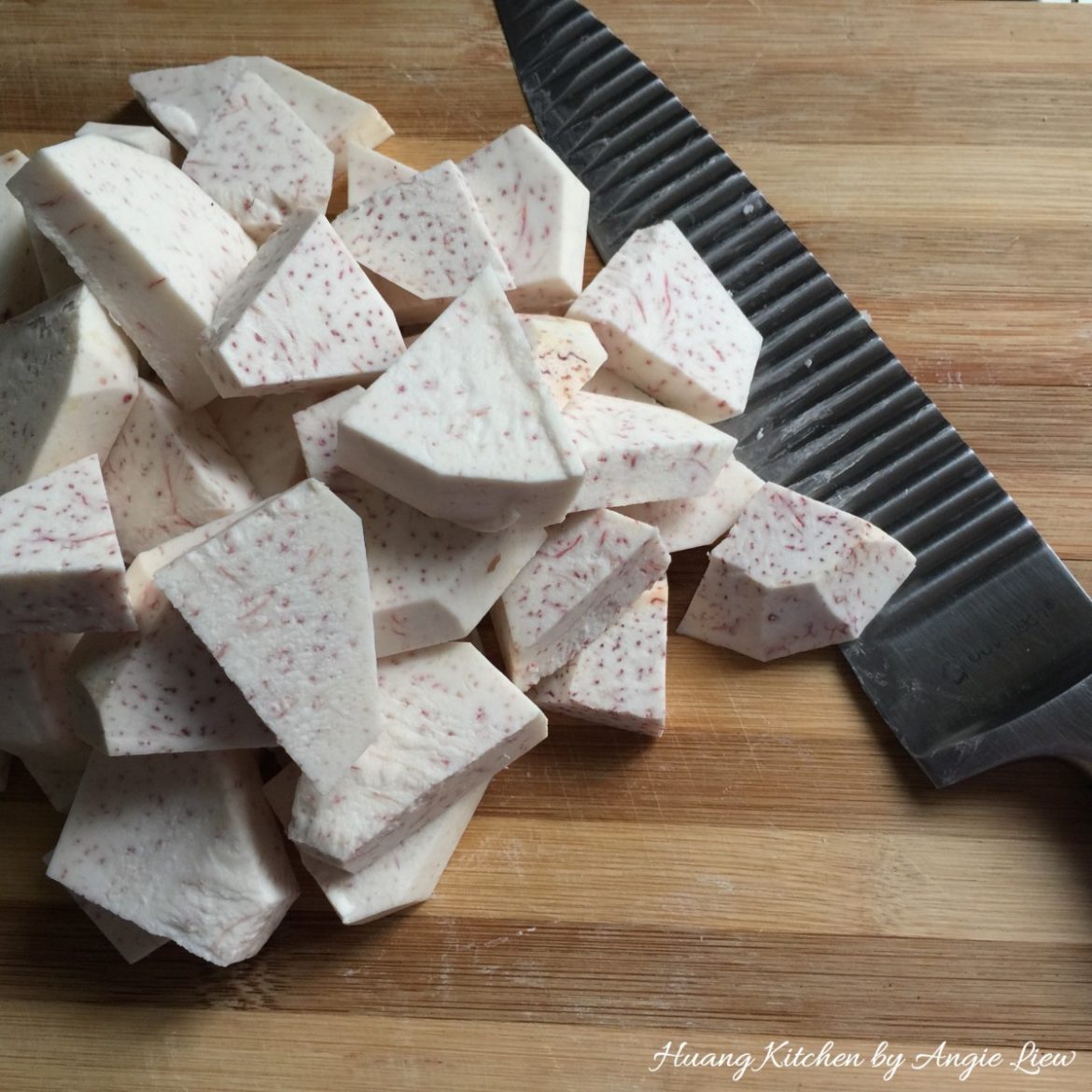 Yam Abacus Seeds Recipe 芋头算盘子 | Huang Kitchen