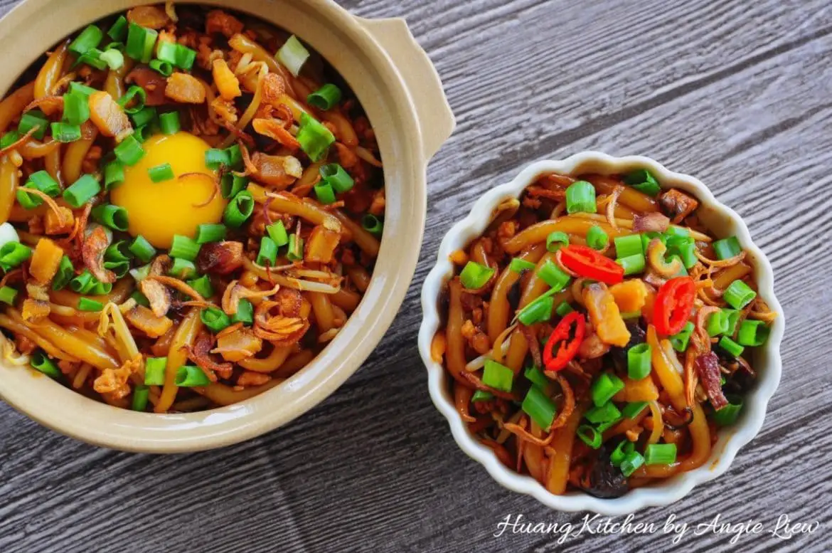 Claypot Loh Shu Fun Recipe (Claypot Silver Needle Noodles) 瓦煲老鼠粉 ...