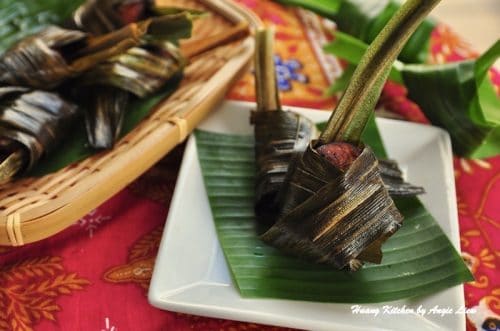Thai Pandan Leaf Chicken Recipe 泰式香兰鸡 - Huang Kitchen