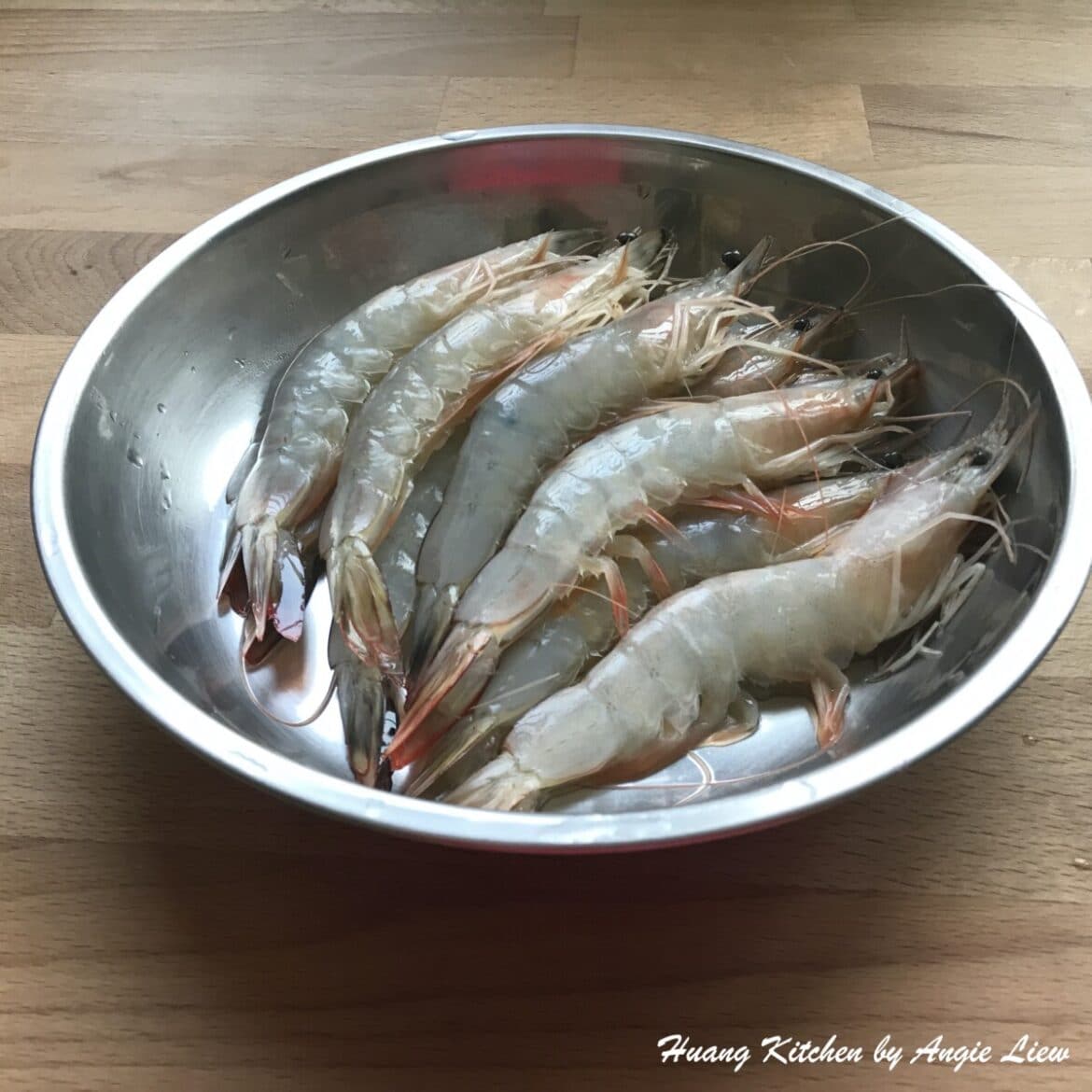 Steamed Garlic Prawns Recipe 蒜米蒸虾食谱 | Huang Kitchen