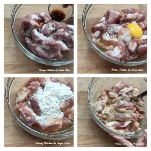 Pork Ribs in Plum Sauce Recipe 酸梅酱排骨食谱 | - Huang Kitchen