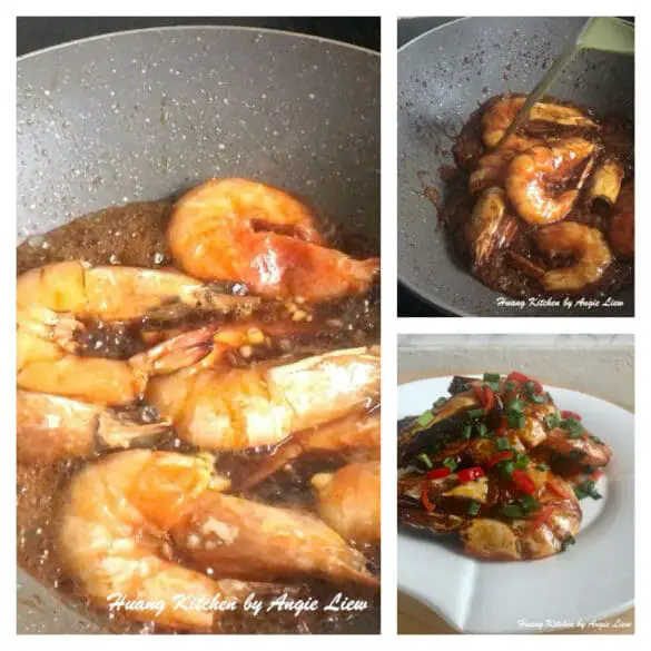 Tamarind Prawns Recipe (Assam Prawns) 亚参虾食谱 | Huang Kitchen