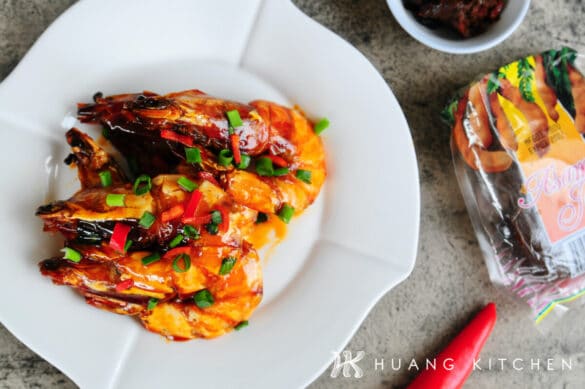 Tamarind Prawns Recipe (Assam Prawns) 亚参虾食谱 | Huang Kitchen