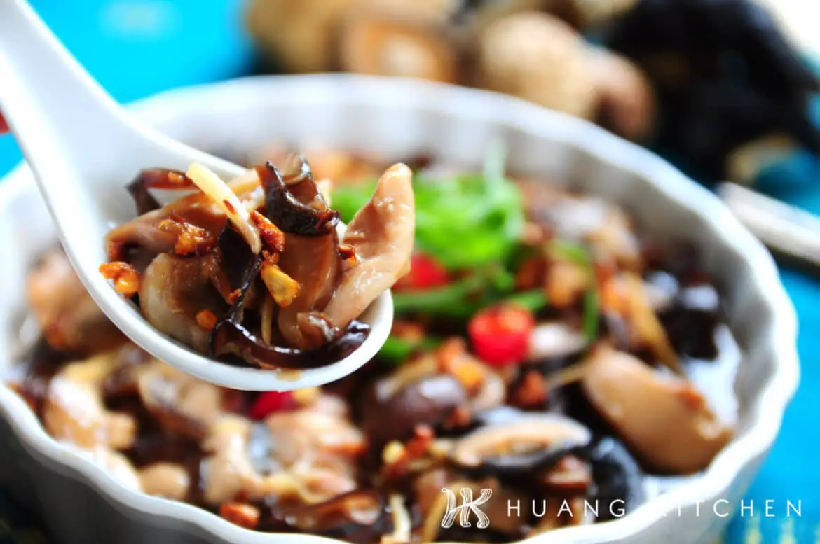 Chinese Steamed Chicken with Dried Shiitake Mushroom Recipe 香菇蒸鸡 ...