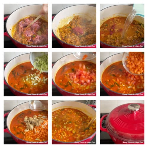 Spaghetti with Curry Meat Sauce Recipe (Malaysian Style Bolognese ...