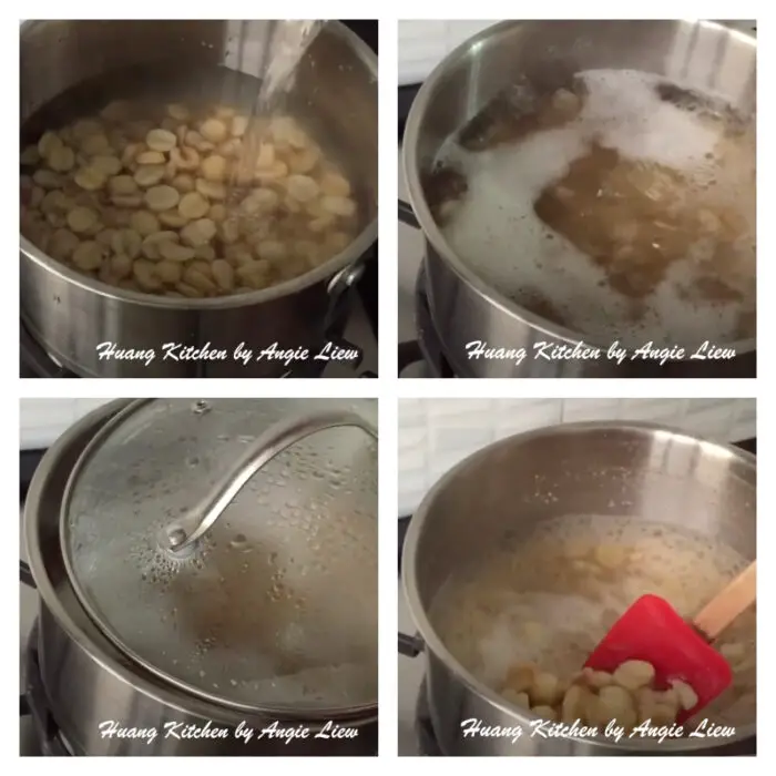 Homemade Lotus Seed Paste Recipe (Lian Rong) 自制莲蓉 | Huang Kitchen