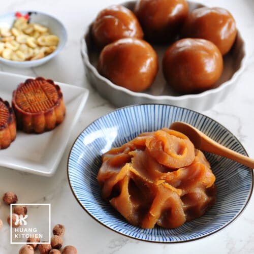 Homemade Lotus Seed Paste Recipe (Lian Rong) 自制莲蓉 | Huang Kitchen