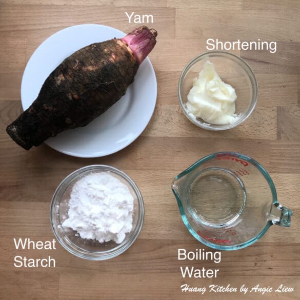 Walnut Prawns Crispy Yam Ring (Yam Basket) 核桃虾球芋头圈 | Huang Kitchen