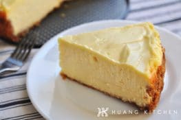 The Best New York Cheesecake Recipe 紐約芝士蛋糕食譜 | Huang Kitchen