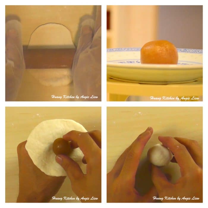 Longevity Peach Buns (Steamed Shoutao Bao) 寿桃包子 - Huang Kitchen