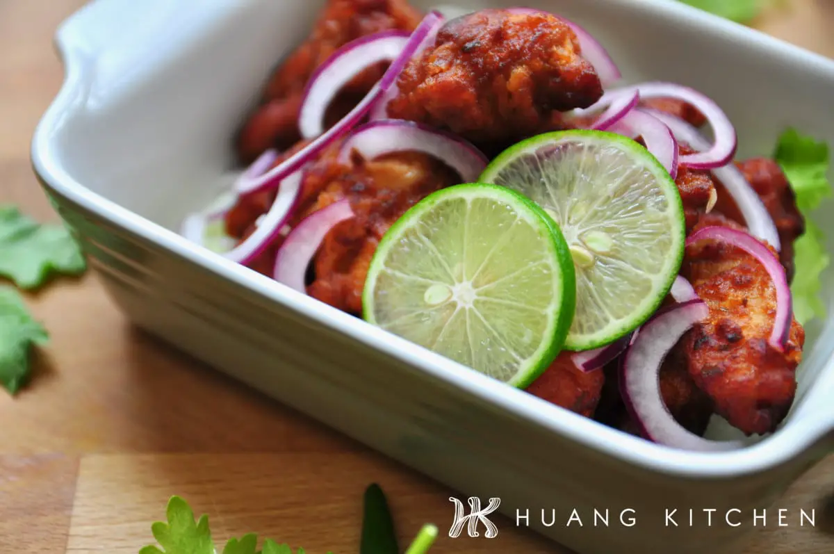 Deep Fried Tom Yam Chicken Recipe 东炎炸鸡 | Huang Kitchen