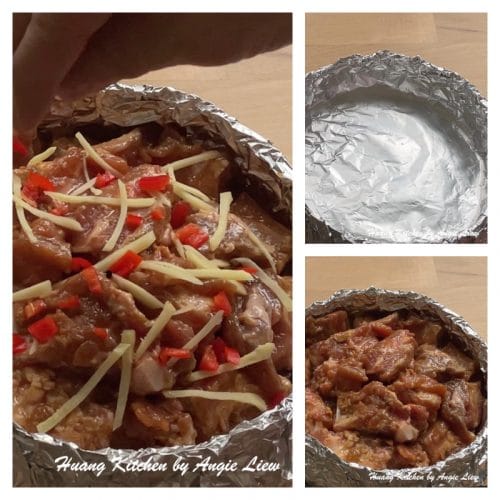 Steamed Hoisin Ribs In Bamboo Steamer 竹笼蒸海鲜酱排骨 - Huang Kitchen