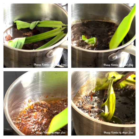 Palm Sugar Syrup (Gula Melaka Syrup) 椰糖浆 | Huang Kitchen