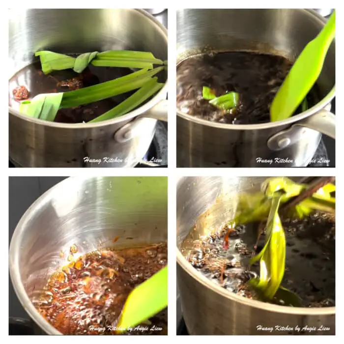 Palm Sugar Syrup (Gula Melaka Syrup) 椰糖浆 | Huang Kitchen