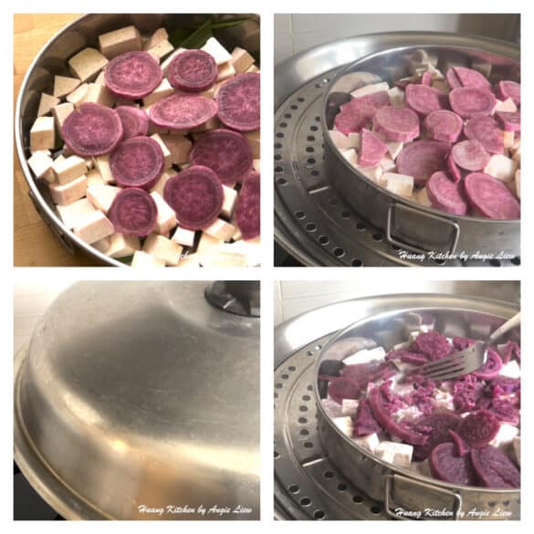 Homemade Yam Paste 自制芋泥馅料 - Huang Kitchen