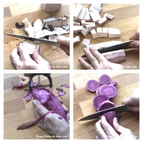 Homemade Yam Paste 自制芋泥馅料 - Huang Kitchen