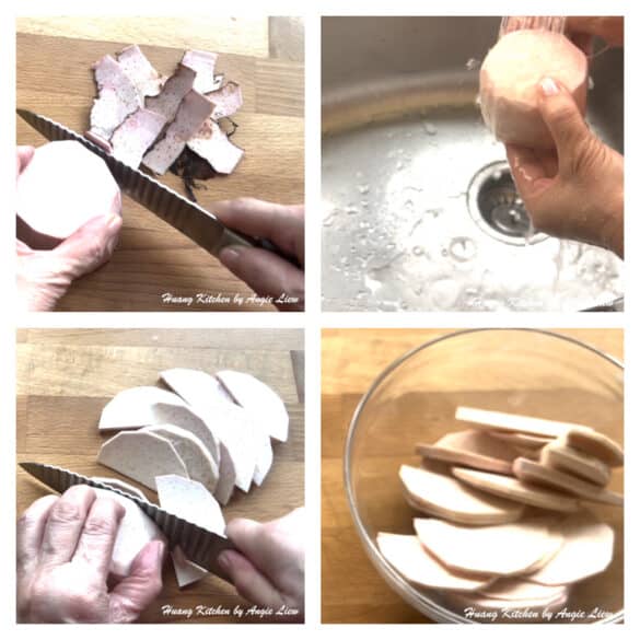 Braised Pork Ribs with Yam Recipe 芋头焖排骨食谱 | Huang Kitchen