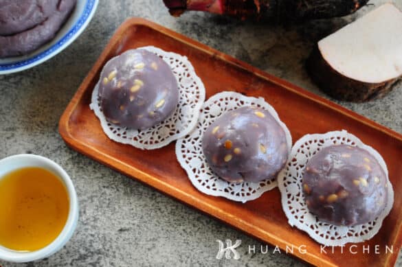 Homemade Yam Paste 自制芋泥馅料 - Huang Kitchen