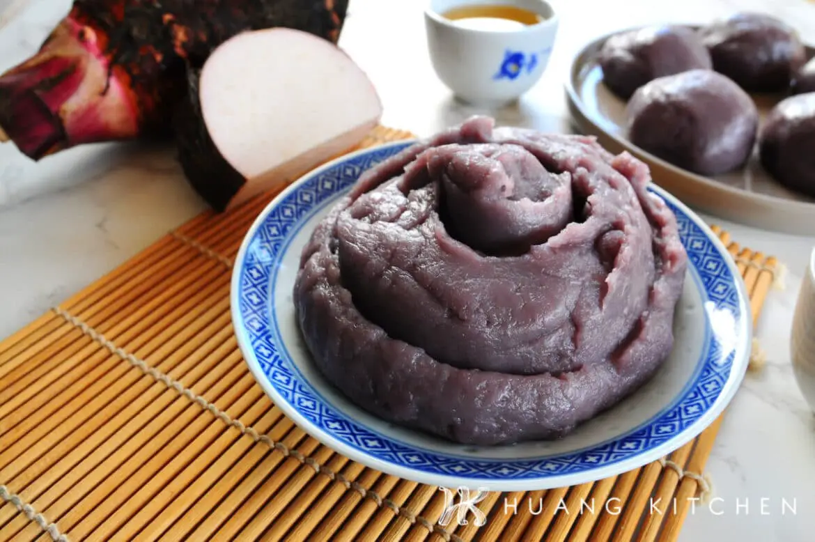 Homemade Yam Paste 自制芋泥馅料 - Huang Kitchen