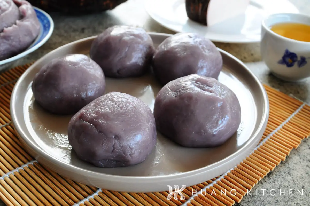 Homemade Yam Paste 自制芋泥馅料 - Huang Kitchen
