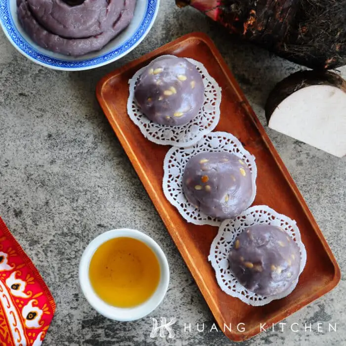 Homemade Yam Paste 自制芋泥馅料 - Huang Kitchen
