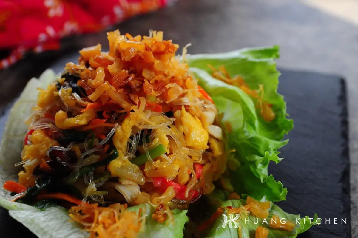 Osmanthus Eggs With Glass Noodles Recipe (Kwai Fa Chi / Gui Hua Dan ...