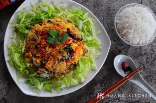 Osmanthus Eggs With Glass Noodles Recipe (Kwai Fa Chi / Gui Hua Dan ...