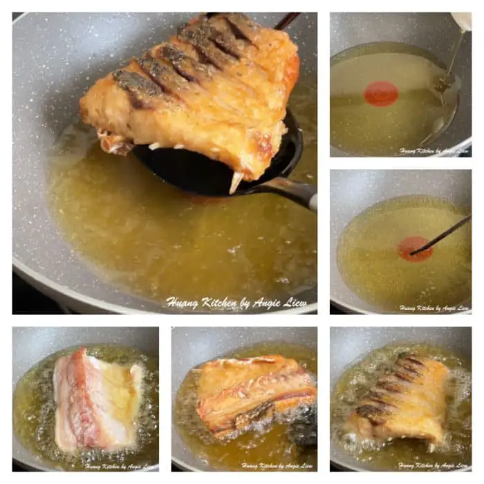 Soy Sauce Deep Fried Crispy Fish 油浸鱼腩食谱 | Huang Kitchen