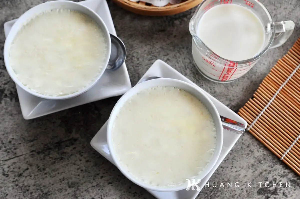 Double Skin Milk Pudding Recipe 双皮奶布丁 | Huang Kitchen
