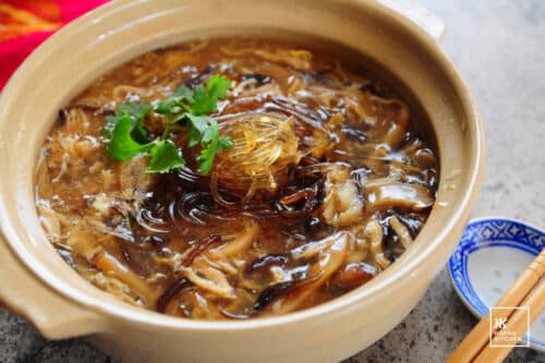 Imitation Shark Fin Soup Recipe 碗仔翅 / 鱼翅汤 | Huang Kitchen