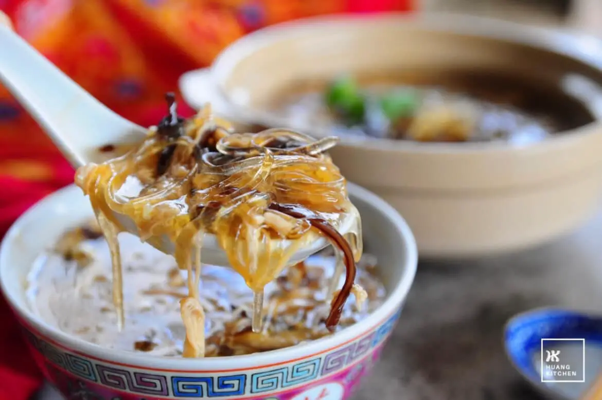 Imitation Shark Fin Soup Recipe 碗仔翅 / 鱼翅汤 | Huang Kitchen