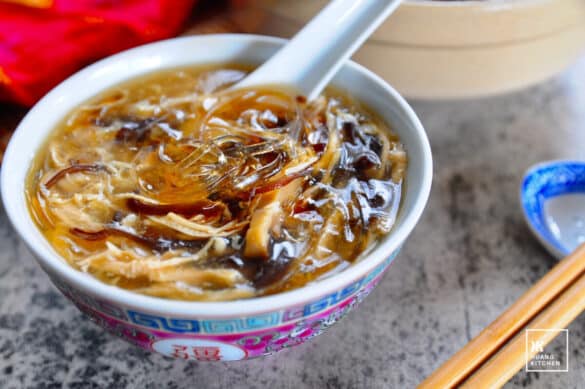 Imitation Shark Fin Soup Recipe 碗仔翅 / 鱼翅汤 | Huang Kitchen