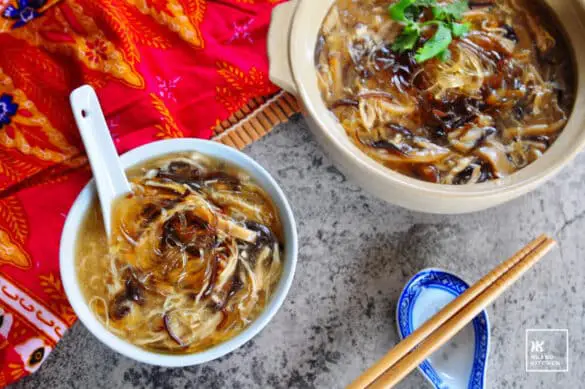 Imitation Shark Fin Soup Recipe 碗仔翅 / 鱼翅汤 | Huang Kitchen