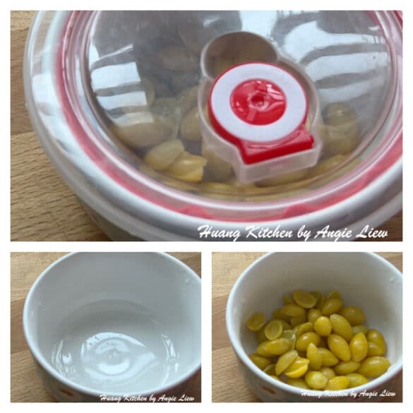How To Prepare Gingko Nuts - Easy Method 银杏白果去皮去芯 | Huang Kitchen