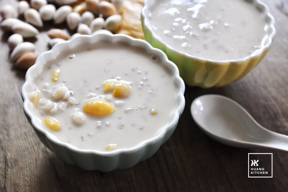 Gingko Barley Beancurd Sweet Soup 薏米腐竹 | Huang Kitchen